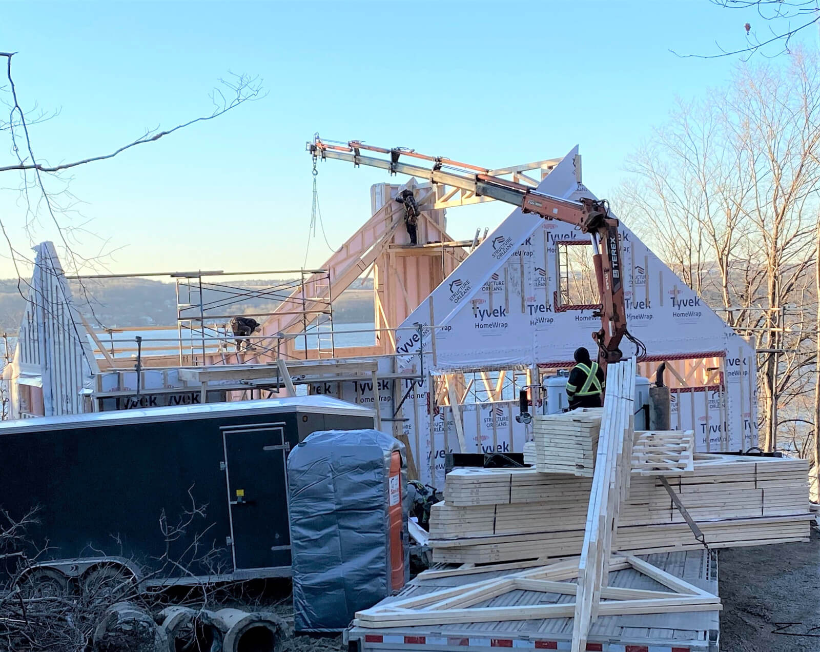 Fabricant de structure de bois - Structure Orléans - Québec